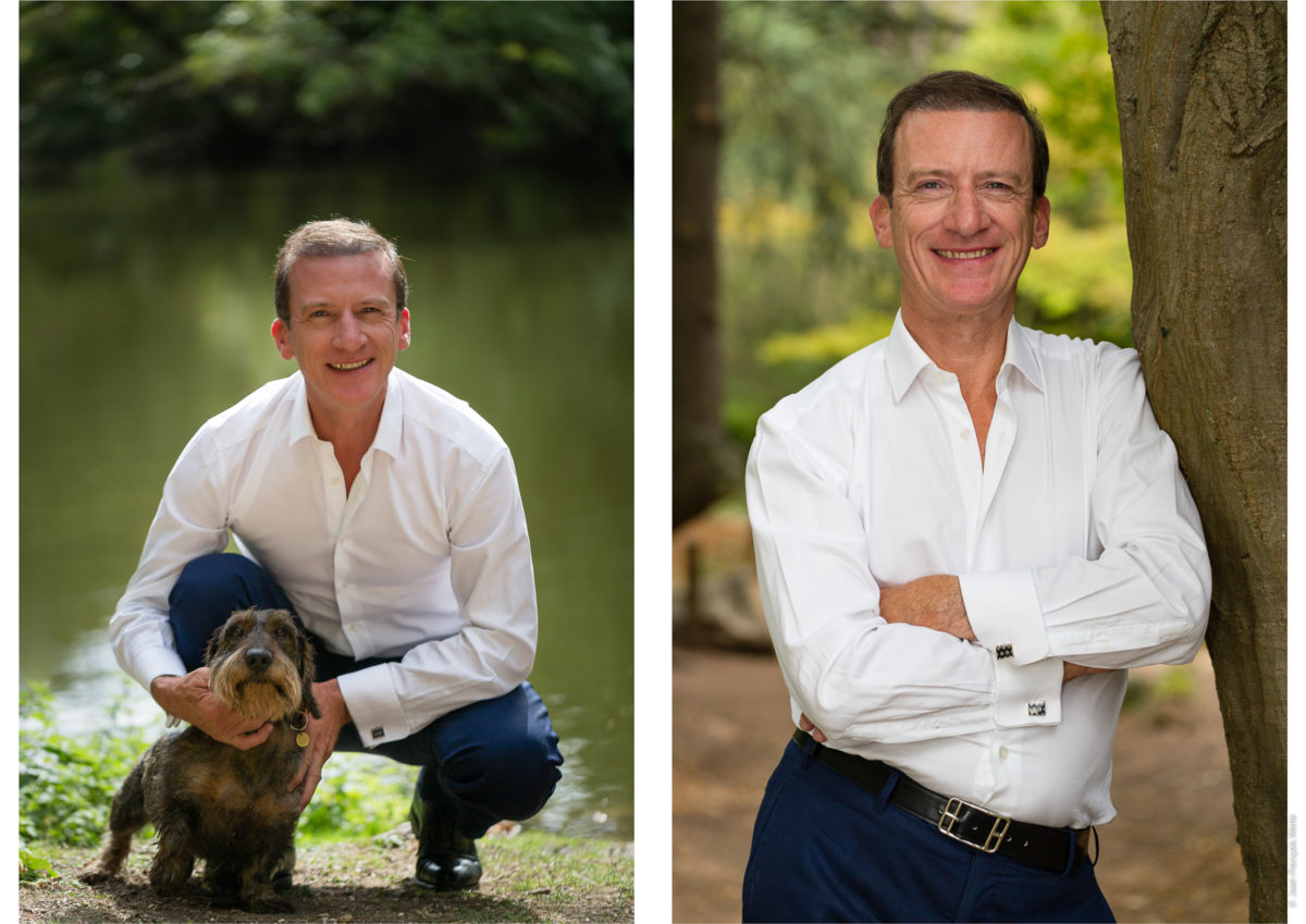 Portraits politiques extérieur - Photographe et vidéaste en entreprise